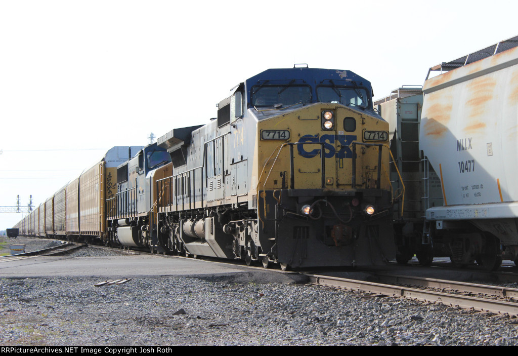 CSX 7714 & CSX 4545